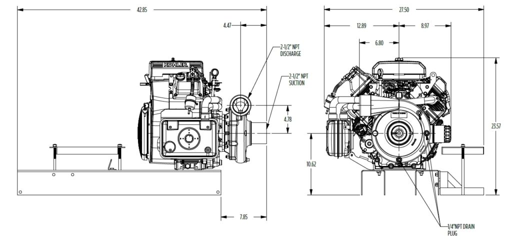 Franklin Electric Centrifugal Gas Engine FACGF